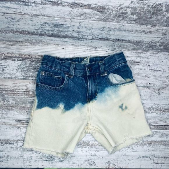 Faded Glory | Bottoms | Custom Bleach Dipped Little Boy Cutoffs | Poshmark